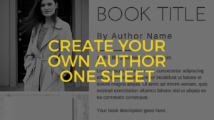Author one sheets for all occasions | Create your own author one sheet ...